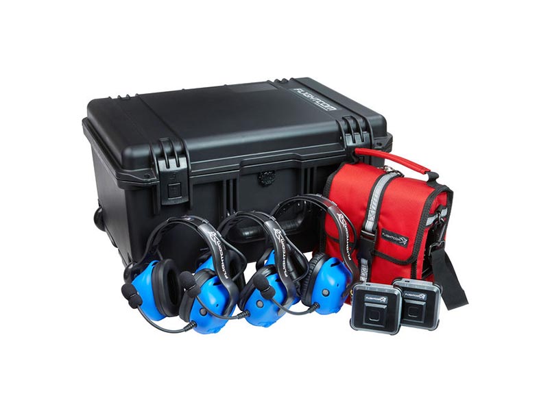 5-Person Wireless System with Flightcom Connect - Flightcom